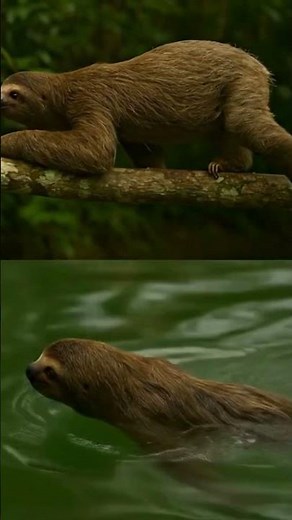 Sloths Can Swim Faster Than They Walk