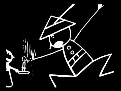 Fantasmagorie 1908 4K-ish HD restoration. FIRST cartoon animation ever. Émile Cohl. 1st