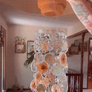 This is such a beautiful and unique resin project! Epoxy artist @thewildcarrotfarmstead used ProMarine resin to turn a bridal bouquet into these stunning chime chandelier! . Shop the resin - https://bit.ly/3pYB2E7 | Promise Epoxy