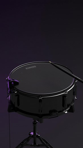 Sensory Percussion allows the player to modify any sound just by changing their velocity. Change the pitch or the attack of the sample, and more. Experience EVANS Hybrid today at ddar.io/spss_launch | EVANS Drumheads