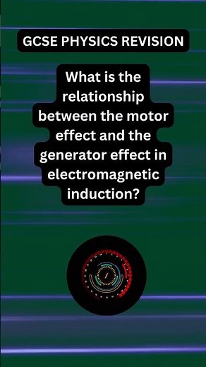 The motor effect [GCSE Physics Paper 2] Science Quiz Question #109