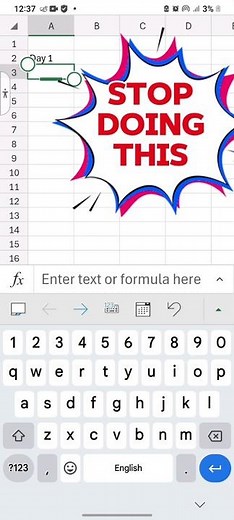 Automate Day Entry in Excel with Short Commands | Excel Tips & Tricks