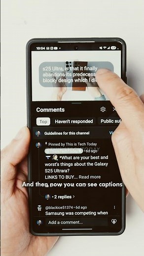 How to get Live Captions on Anything using the Samsung Galaxy S25 Ultra