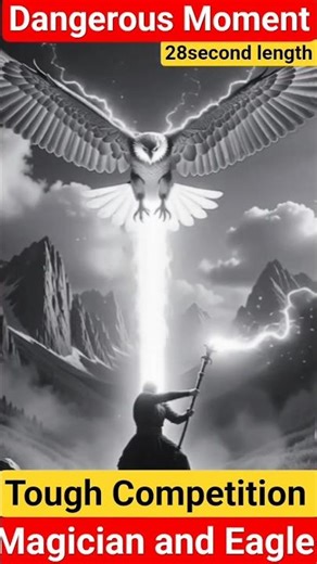 🔥Magician and Eagle – Epic Showdown! | Clash #magic #shorts