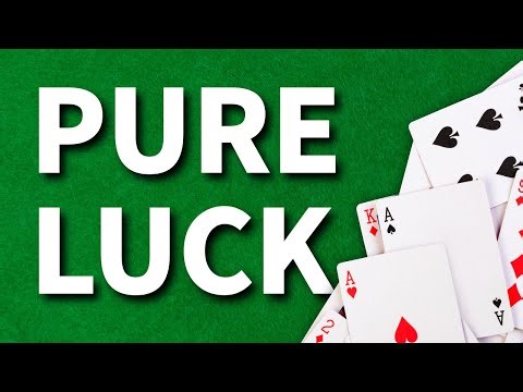 Self-Working Card Trick that Uses “PURE LUCK” to Find ANY Card! (No Sleight, Foolproof Magic)