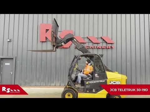 JCB TELETRUK 30-19D - 3T TELEHANDLER - RS MACHINERY HIRE AND SALES