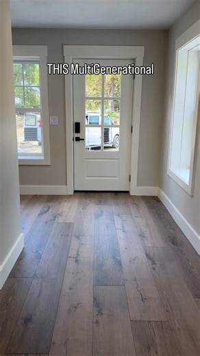 This multi-generation home was not o my built with insulated Concrete Forms, it was built with aging in place in mind . Wide hallways, walk in showers and 1 floor living  So smart! | ICF New England Construction | Facebook