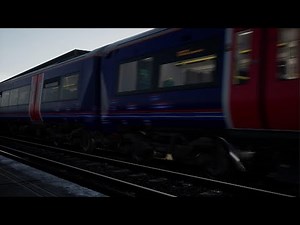 Super Long Southern and First Capital Connect Class 377 departs Norbury Train Sim World 6