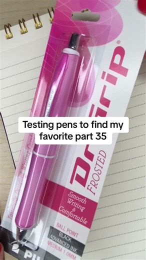 Pilot Dr. Grip Pen Review | Relaxing ASMR Writing Sounds