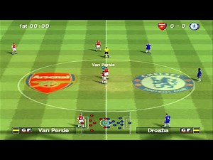 PES 6 - Arsenal vs Chelsea | PS2