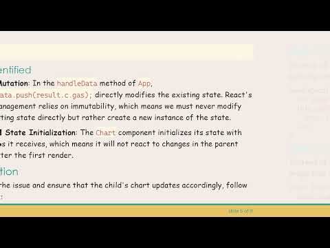 Updating Child Component State in React: A Guide to Responsive Charts