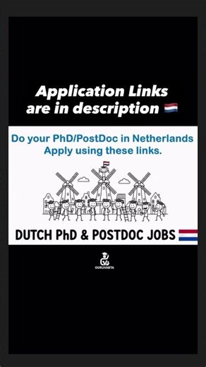 9 websites link to find PhD and Postdoc positions in the Netherlands.