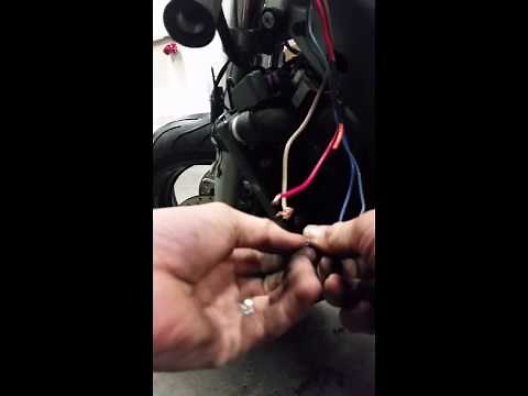 how to start a sport bike without the keys.