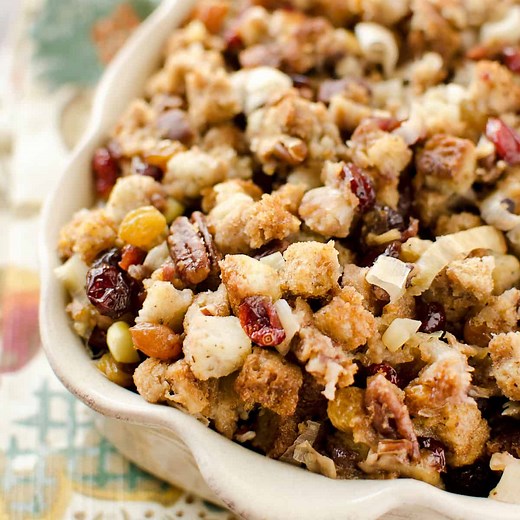 Crock Pot Cranberry Stuffing