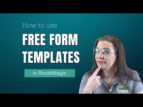 Control Your Genealogy Citations: RootsMagic Free Form Templates