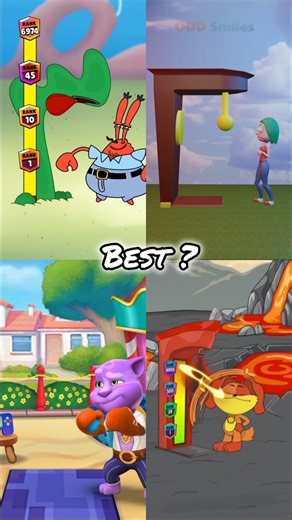 Spongebob Squarepants Becomes Herobine in Boxing Challenge #shorts #spongebob #animation #memes #yt