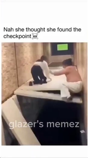 she thought she found the checkpoint#memes#funny#funnyvideo#fyp