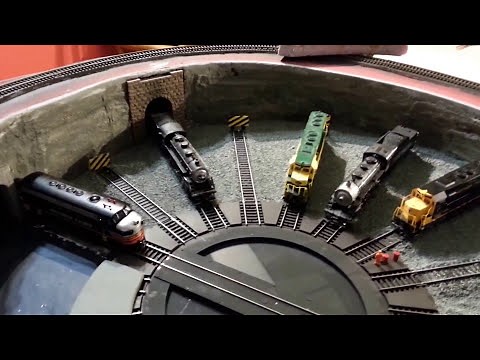 Bachman motorized turntable install