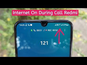 How to use mobile data during call in redmi mobile | Internet not working while calling
