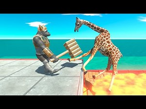 Ghor Hammer Pushes Units into the Lava Trap - Animal Revolt Battle Simulator