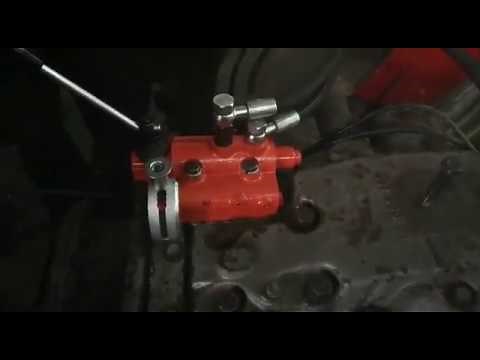Massey Ferguson Remote Valve Install - Hidrolik Valf Montajı