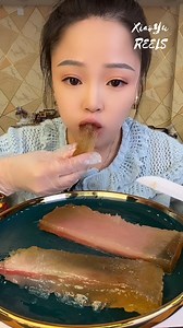 132K views · 1.2K reactions | Mukbang Chinese Crystal Bacon Eating Challenge肋肋 #bacon #mukbang #reels #asmr | Xiao Yu ASMR | Facebook
