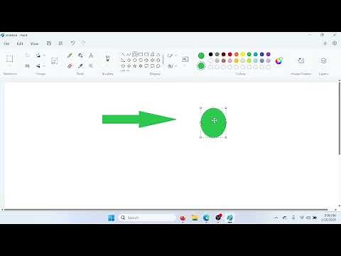 How To Fill Shapes With Color In Windows 11 Version Microsoft Paint