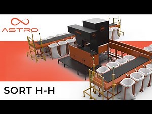 ASTRO Sort H - H | Sort To Bag Horizontal Astro | H Configuration | 36 Bag Destinations