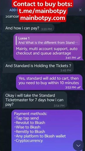 Ticketmaster Bot - BTS Tickets - World Tour - Twickets Bot - Bookmyshow - FIFA Ticket Bot