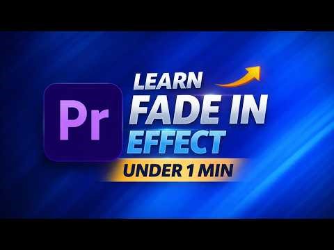 Premiere Pro Text Fade In Animation in 30 Seconds | Beginner Tutorial