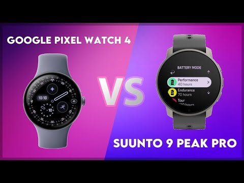 Google Pixel Watch 4 vs Suunto 9 Peak Pro Comparison