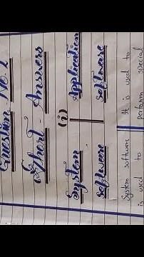 First Year Computer paper presentation | Completely solved paper |Board exam presentation class 11th