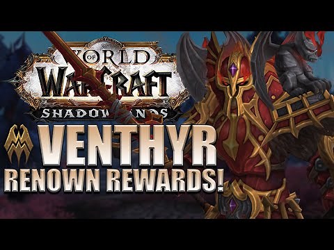 Venthyr Renown REWARDS! Mounts/Transmog/Pets/Titles & More | Shadowlands