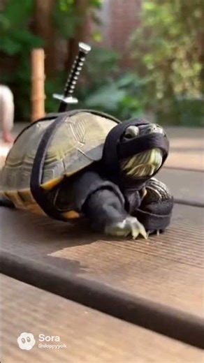 The original Ninja Turtle 🐢 #viralshort #aishorts #funny #viral #memes