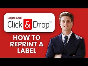 How to Reprint a Royal Mail Click & Drop Label 🖨️ Print Your Shipping Label Again Easily