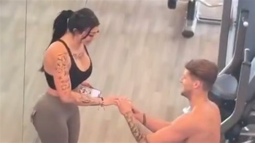 ‘This is not real’: Truth behind viral proposal clip