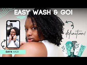AMAZING Definition But...🙈 CurlMix Wash & Go Routine ft. *New Ultra Hold Quinoa Gel