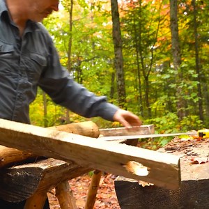 1.1K views · 35 reactions | A Cabin in the Woods, Roof, Windows Building an Off Grid Log Cabin Alone in the Wilderness, Ep22 | Wilderness Tracking | Facebook