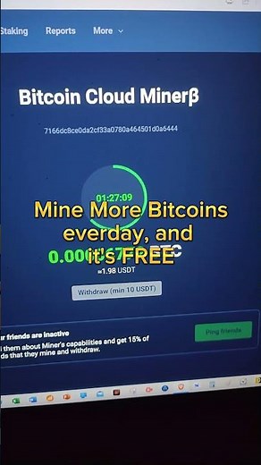 Bitcoin Cloud Mining FREE!!! #bitcoinmining #bitcoincloudmining