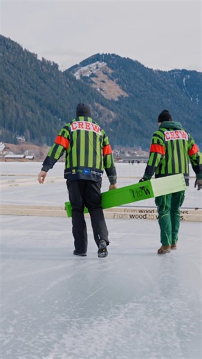 From wood to wonders. on Instagram: "Pond Hockey Weissensee Let’s go! The HASSLACHER Powerplay Arena is ready! Today is the day! The very first Pond Hockey tournament at Lake Weissensee is finally kicking off. 21 rinks and 42 goals, manufactured by the HASSLACHER Group, are waiting for the players. This turns every rink into a HASSLACHER Powerplay Arena for the ultimate pond hockey mega event at Lake Weissensee. What you can expect: ⭆ 21 playing fields “Made by HASSLACHER.” ⭆ 2 of our own teams 