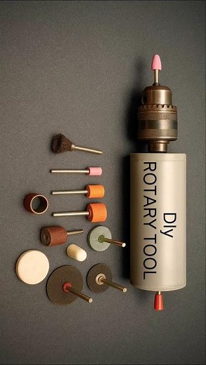 "Homemade Rotary Tool 🔧🔥 Powerful DIY Tool at Home!"