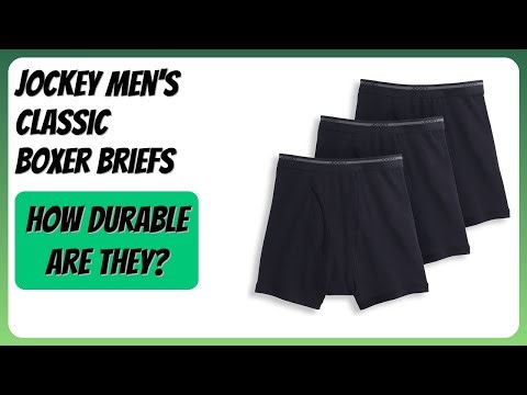 REVIEW (2026): Jockey Men's Classic Boxer Briefs. Features
