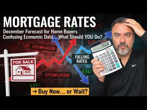 December Mortgage Rate Forecast: The Fed’s BIGGEST Week of 2025 Starts NOW