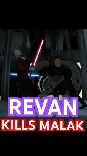 Revan KILLS Malak in KOTOR
