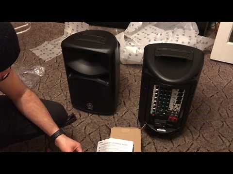 Unboxing Yamaha Stagepas 400BT