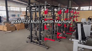 Multi Function Home Use Smith Machine with Weight Stack Wholesale Gym Equipment
