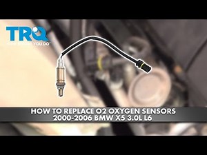 How to Replace O2 Oxygen Sensors 2000-2006 BMW X5 3.0L L6