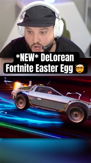 *NEW* Fortnite DeLorean Easter Egg 🤯
