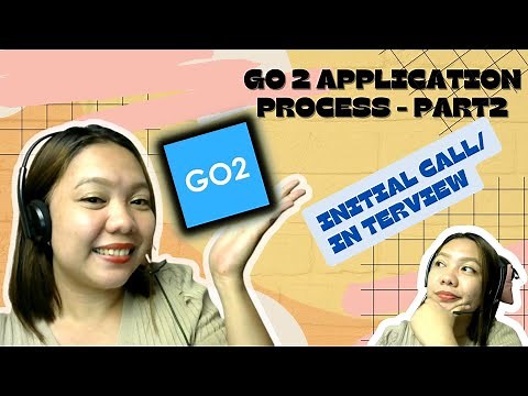 Go2 Careers Initial Call | Initial Interview / Go2 Careers Application Process - Part 2