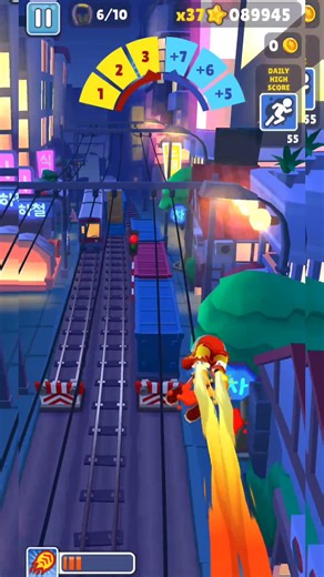 Subway | Running game play